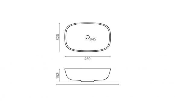 MENDOZA SERVANT BOLLEVASK SORT KOMPOSITT | Tempe VVS