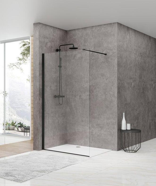 SANIPRO TOWN FASTVEGG (VELG STØRRELSE) SORT MATT | Tempe VVS