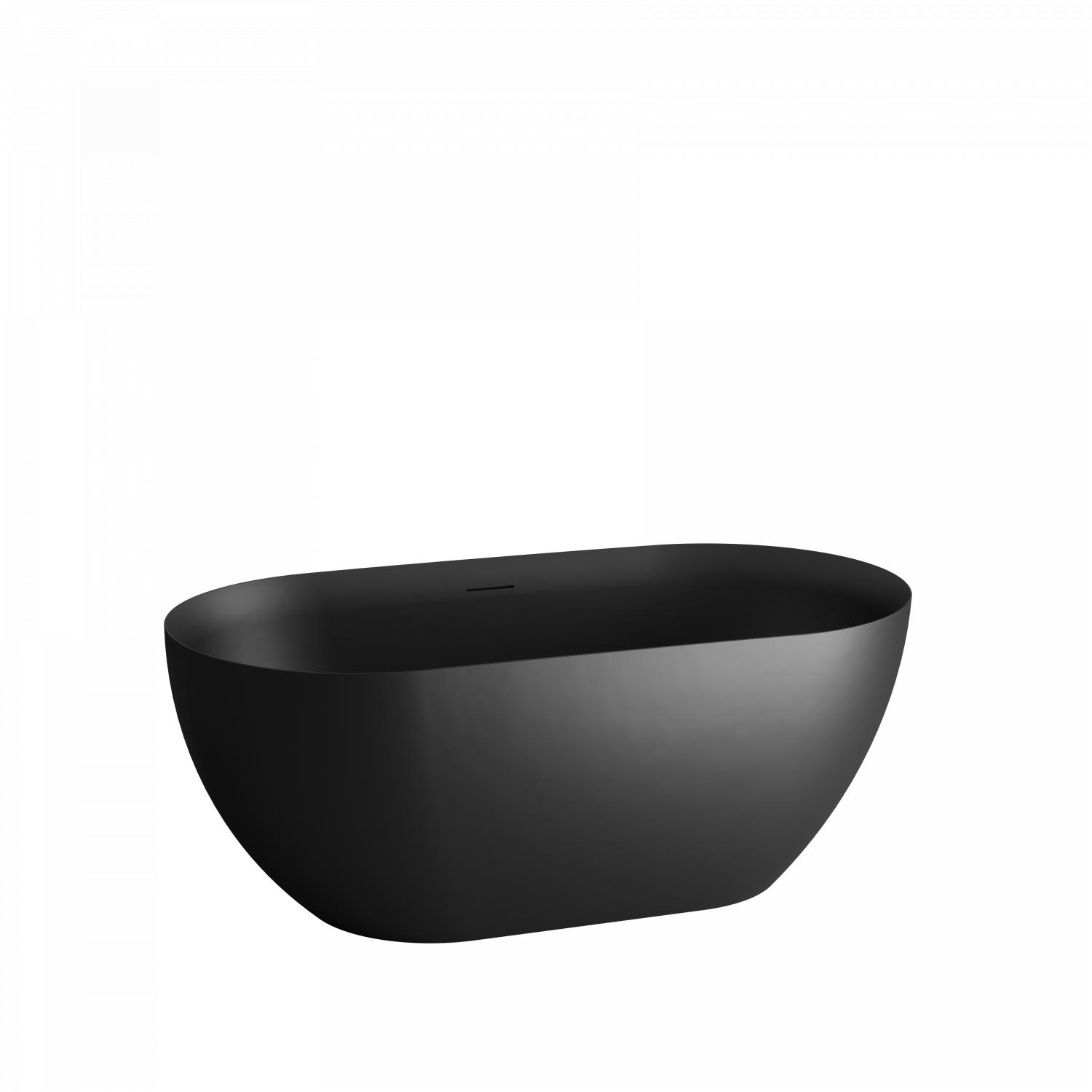 Syndle Badekar, sort matt | Tempe VVS